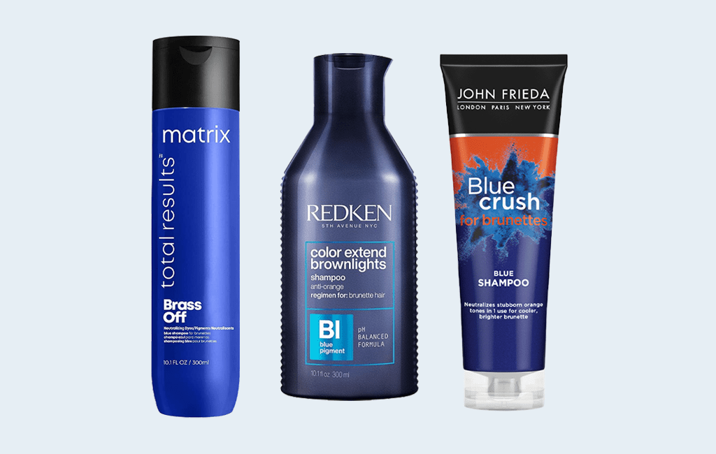 The 6 Best Brass-Reversing Blue Shampoos for Brunettes - NewBeauty