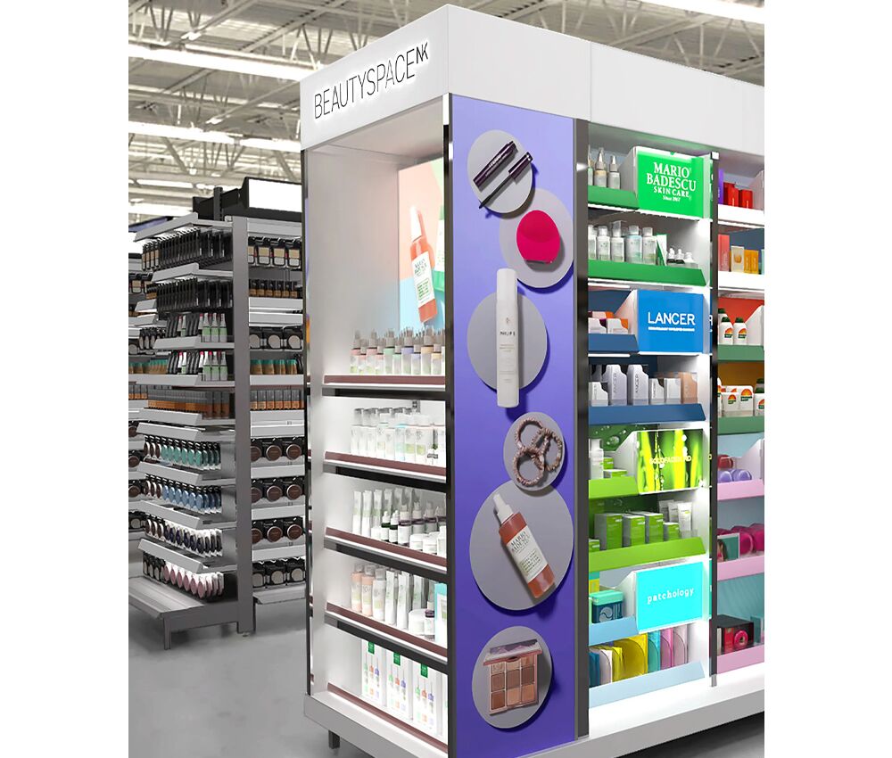 Walmart Store Display Shelf Custom Retail Walmart Supermarket Product