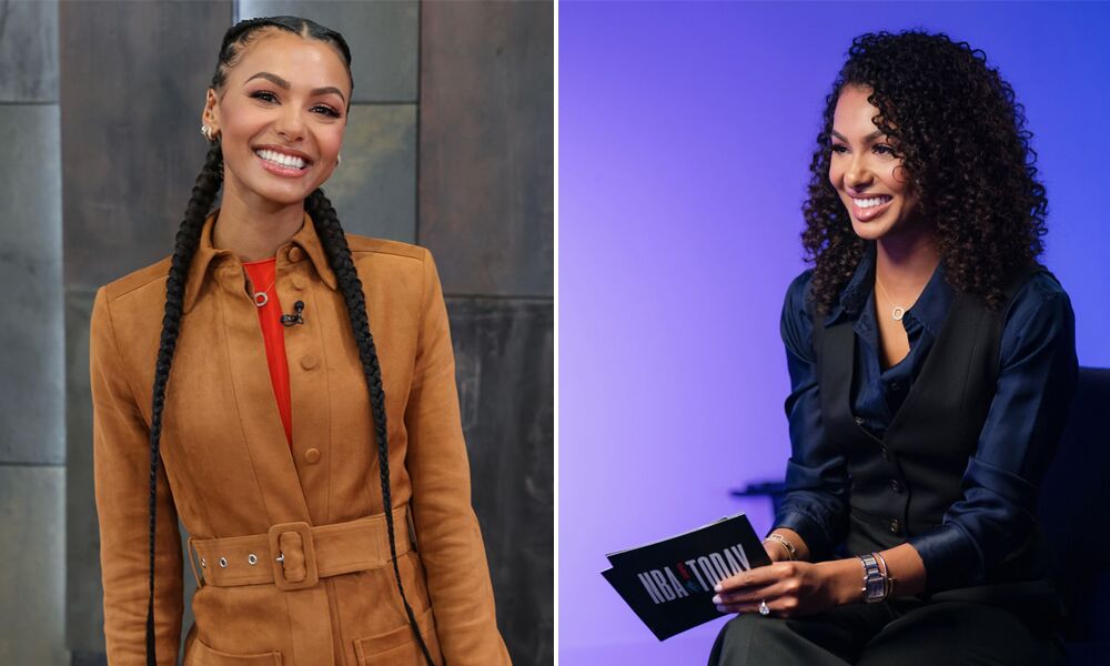 ESPN's Malika Andrews on Embracing Her Natural Hair