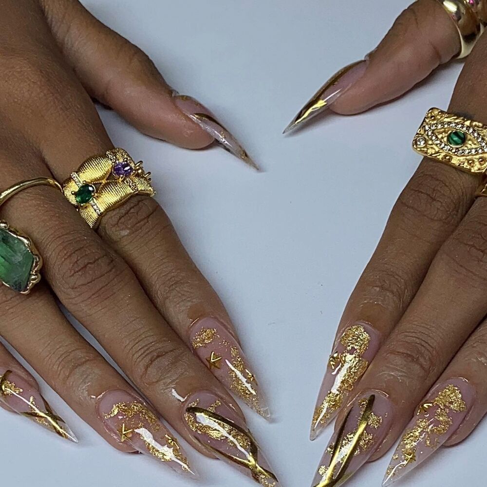 23 Stiletto Nail Designs to Inspire Your Next Razor-Sharp Set - NewBeauty