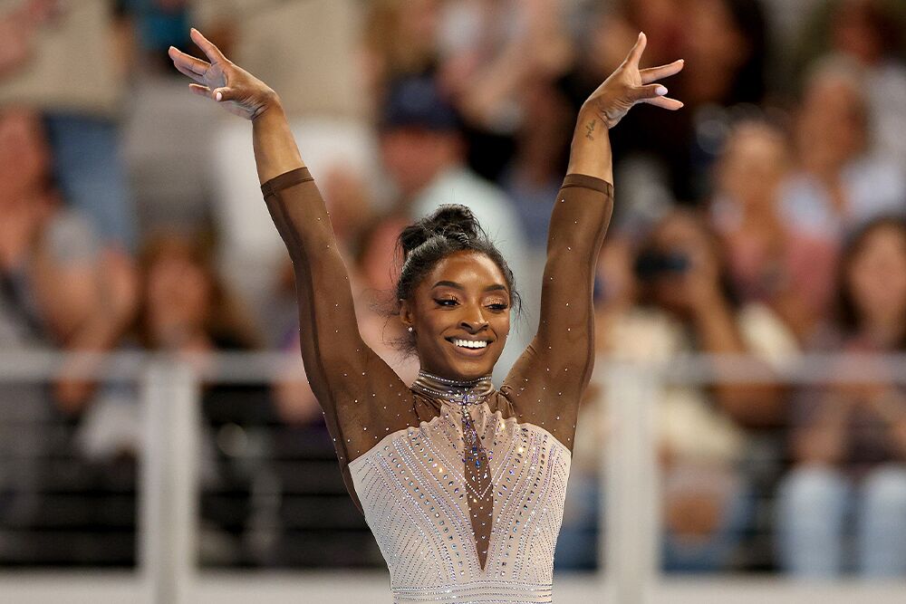 Every Makeup Product Behind Simone Biles' Competition Glam