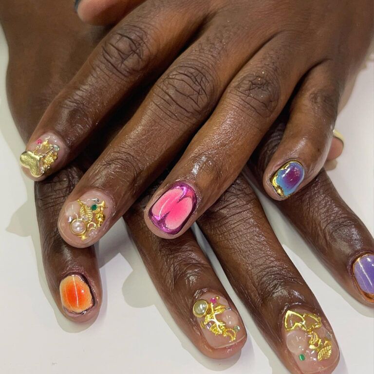 35 Squoval Nail Ideas from Natural Shades to Over-the-Top Art - NewBeauty