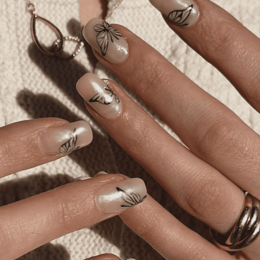 Bridgerton-Inspired Nails for Your Next Garden Party