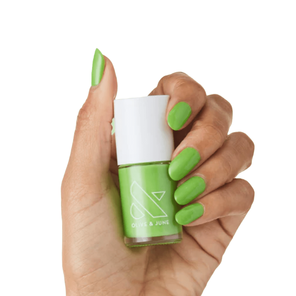 10 Brat-Inspired Nail Shades for Your Next Manicure