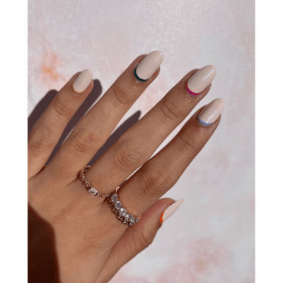 Reverse French Manicure Cuffs Are The Sleekest New Nail Trend - NewBeauty
