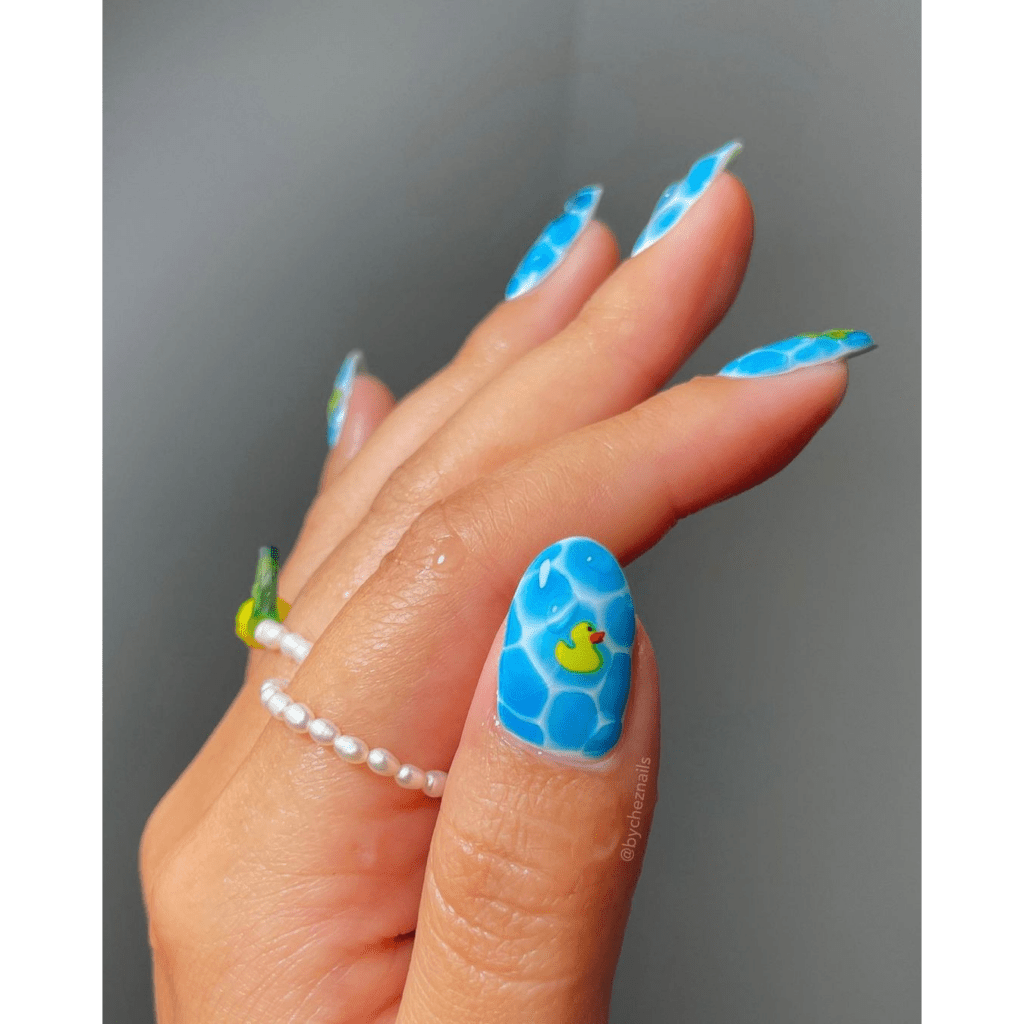 Pool Nails Have Arrived Just in Time for Summer - NewBeauty