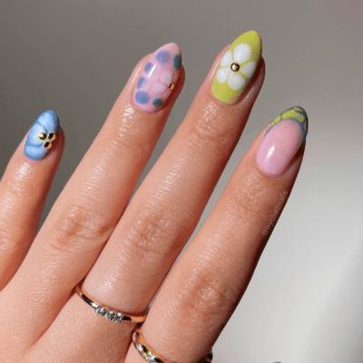 10 Mixed Manicures To Inspire Your Next Look - NewBeauty