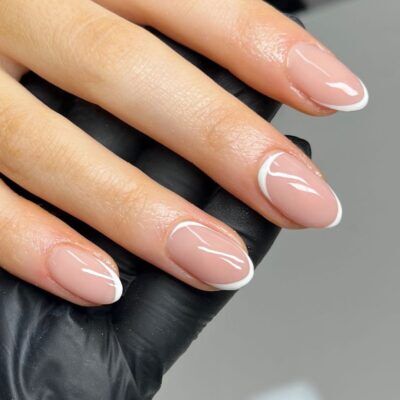 Reverse French Manicure Cuffs Are The Sleekest New Nail Trend - NewBeauty
