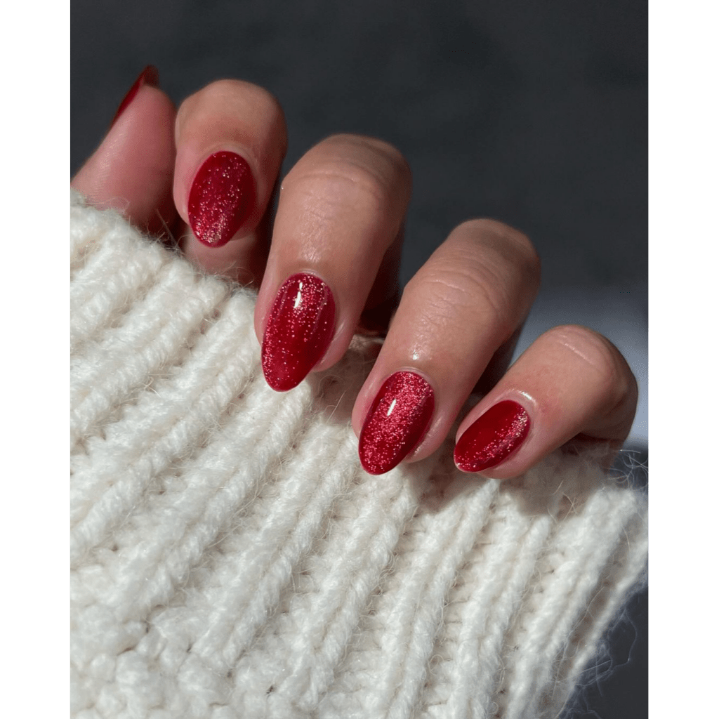 7 Red Metallic Nail Looks That Are Anything But Boring