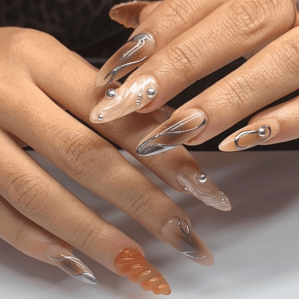 Cinnamon-Glazed Nails Are Fall's Most Delicious Manicure Trend