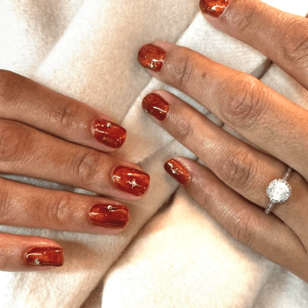Cinnamon-Glazed Nails Are Fall's Most Delicious Manicure Trend