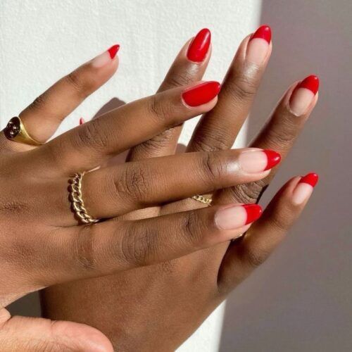 10 Red French Manicures for Every Mood - NewBeauty