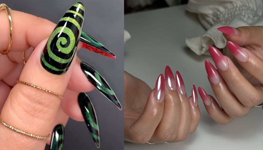 6 Enchanting 'Wicked'-Inspired Nail Looks for Good and Bad Witches ...