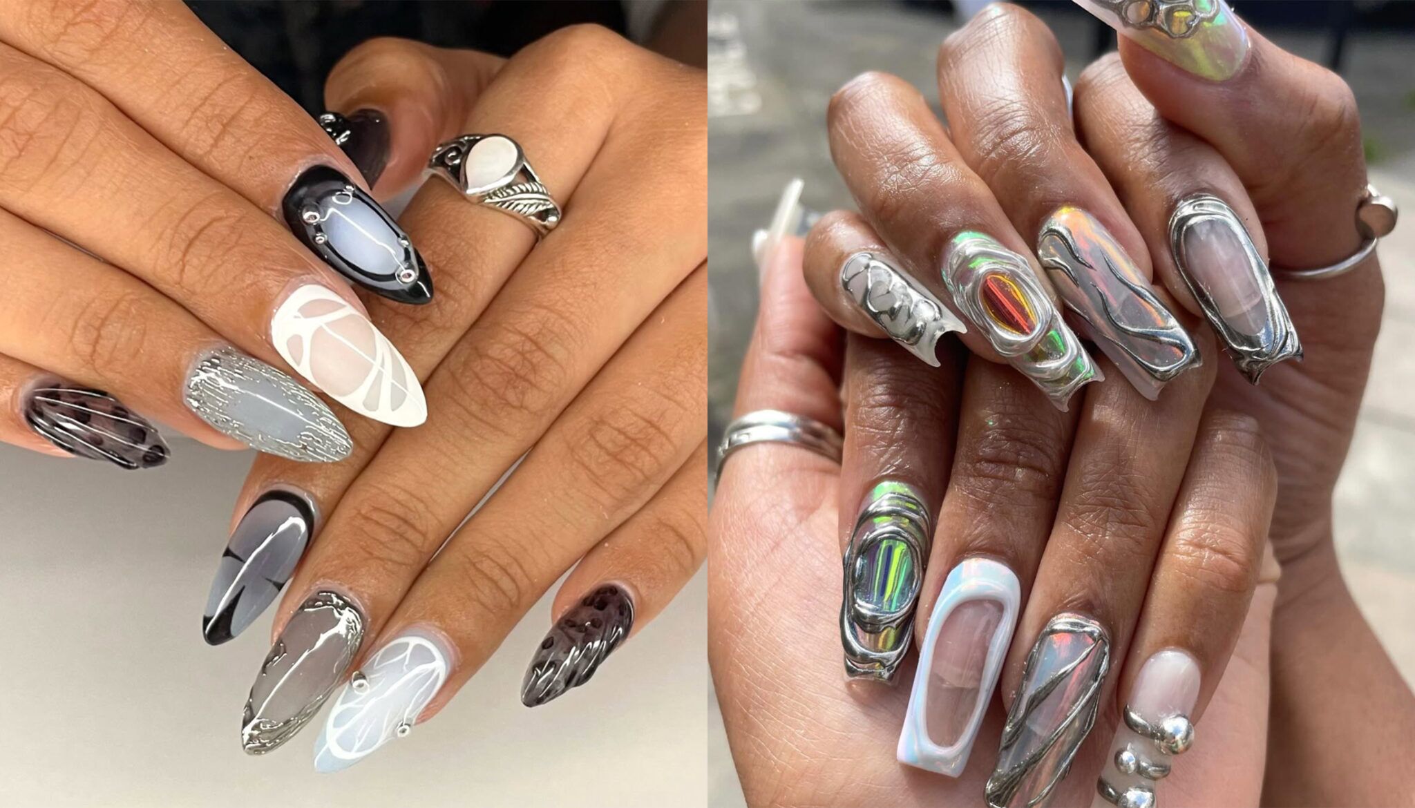 Futuristic Nails That Will Transport You to the Year 3000 - NewBeauty