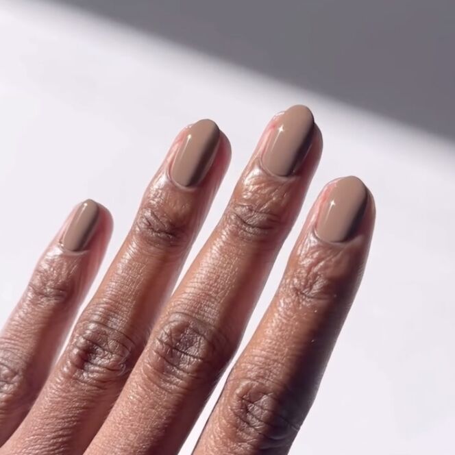 Pantone's Mocha Mousse Couldn't Be a Prettier Nail Color