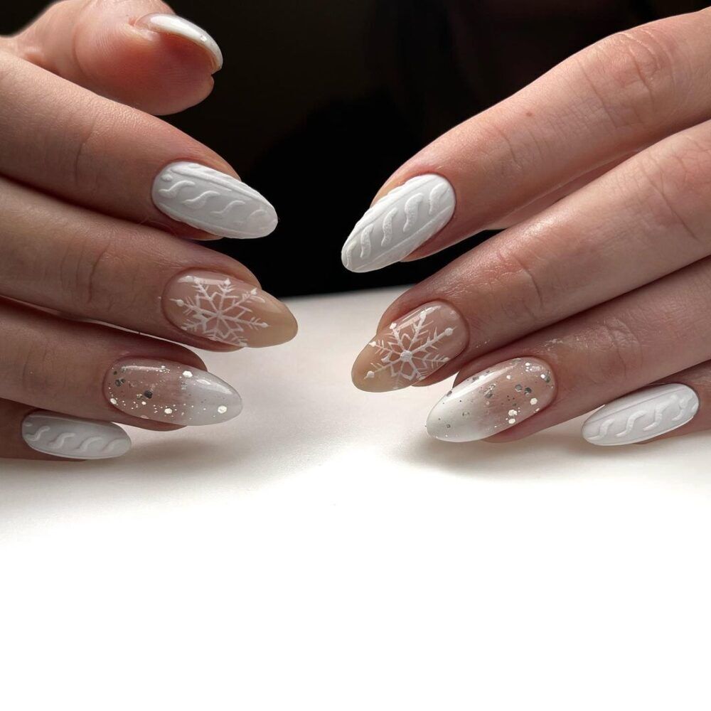 Sweater Nails Are the Textured Manicure to Try This Winter- NewBeauty