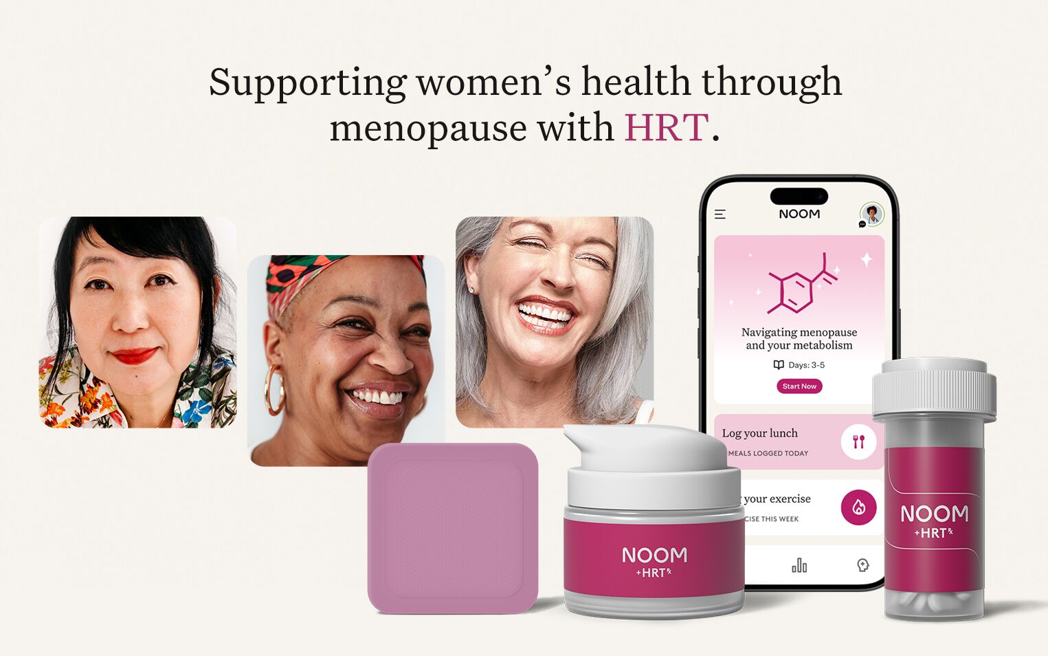 Noom Launches HRT Program for Menopause Support