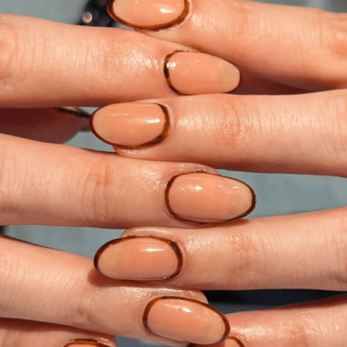 The 19 Best Brown French Tip Nails to Try Now
