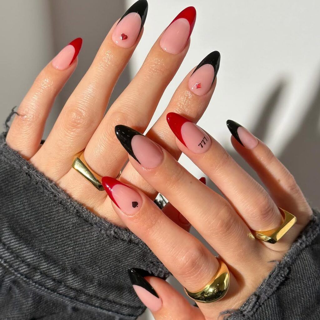 10 Red French Manicures for Every Mood - NewBeauty