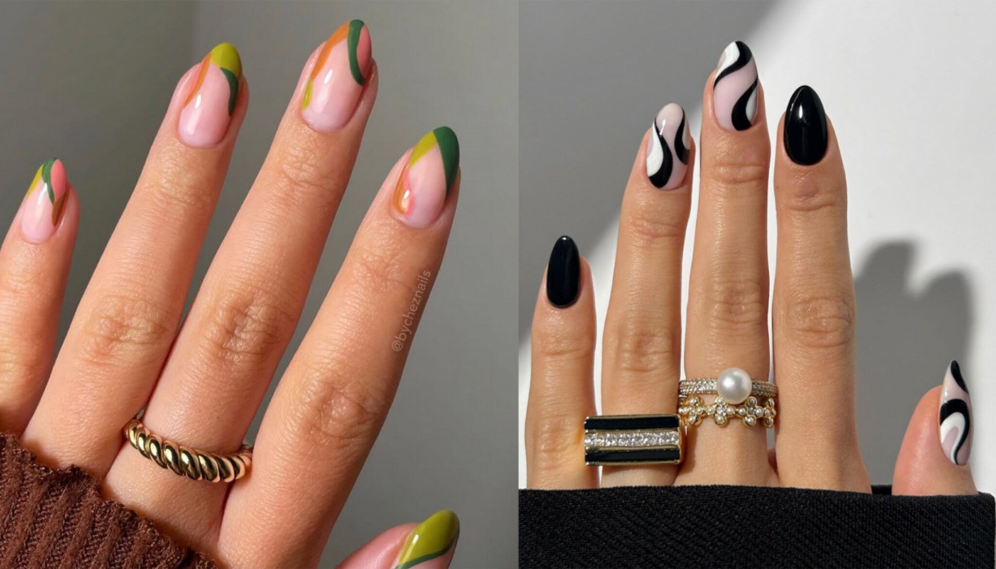 Ring in the Season With '70s-Coded Retro Groovy Nails - NewBeauty