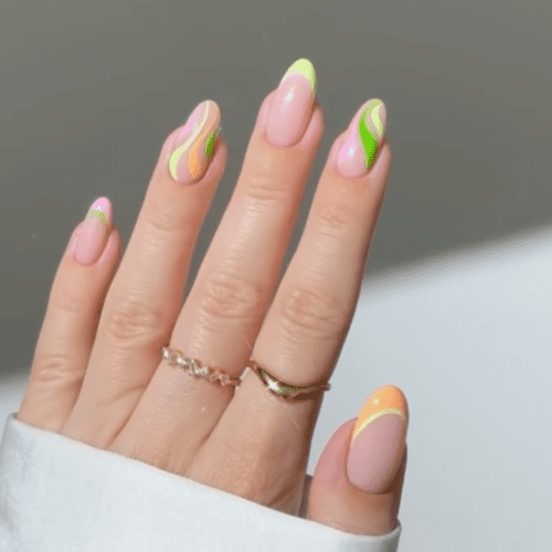 Ring in the Season With '70s-Coded Retro Groovy Nails - NewBeauty