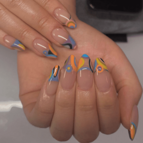 Ring in the Season With '70s-Coded Retro Groovy Nails - NewBeauty