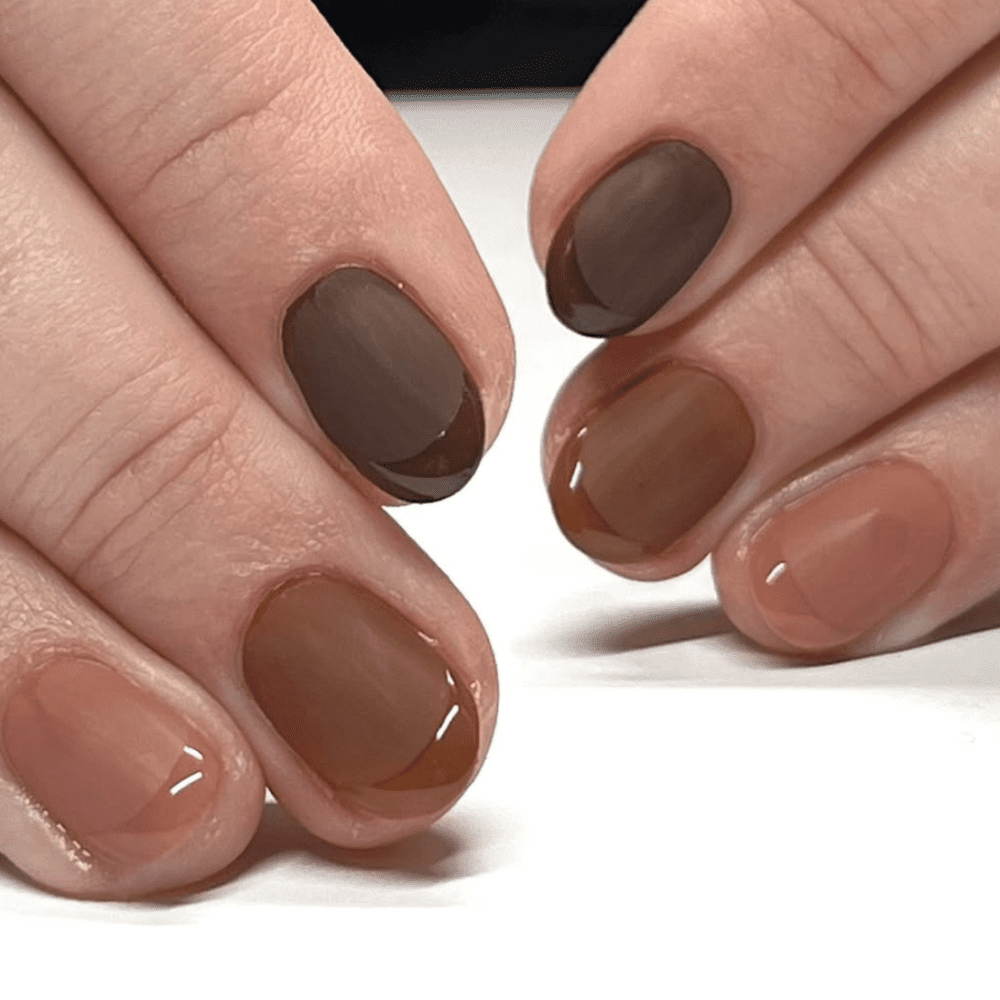The 19 Best Brown French Tip Nails to Try Now