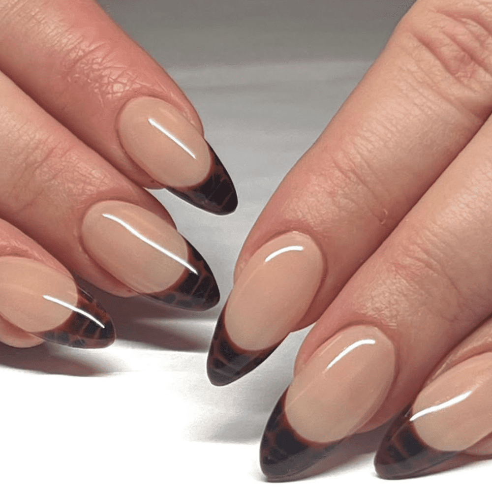 The 19 Best Brown French Tip Nails to Try Now