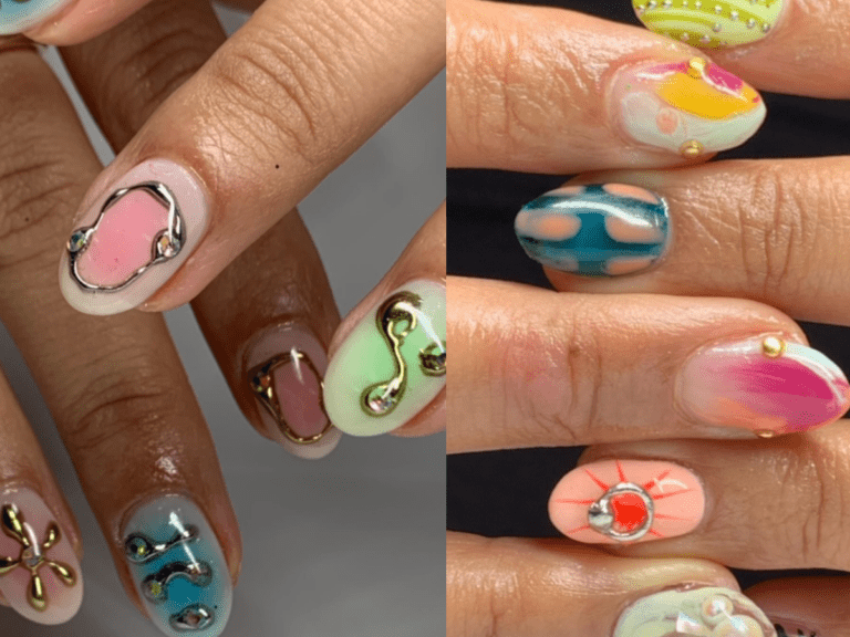8 Short Maximalist Nail Ideas for Summer