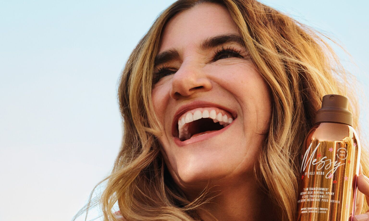 Alli Webb Goes Anti-Blowout With Messy by Alli Webb