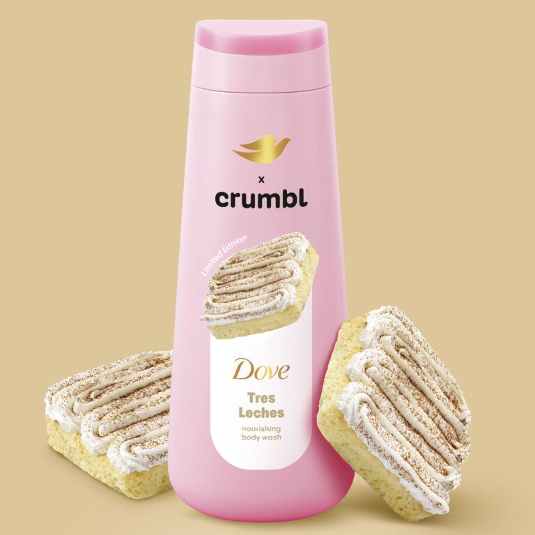 The Dove x Crumbl Body-Care Collab Returns With Tres Leches Scent